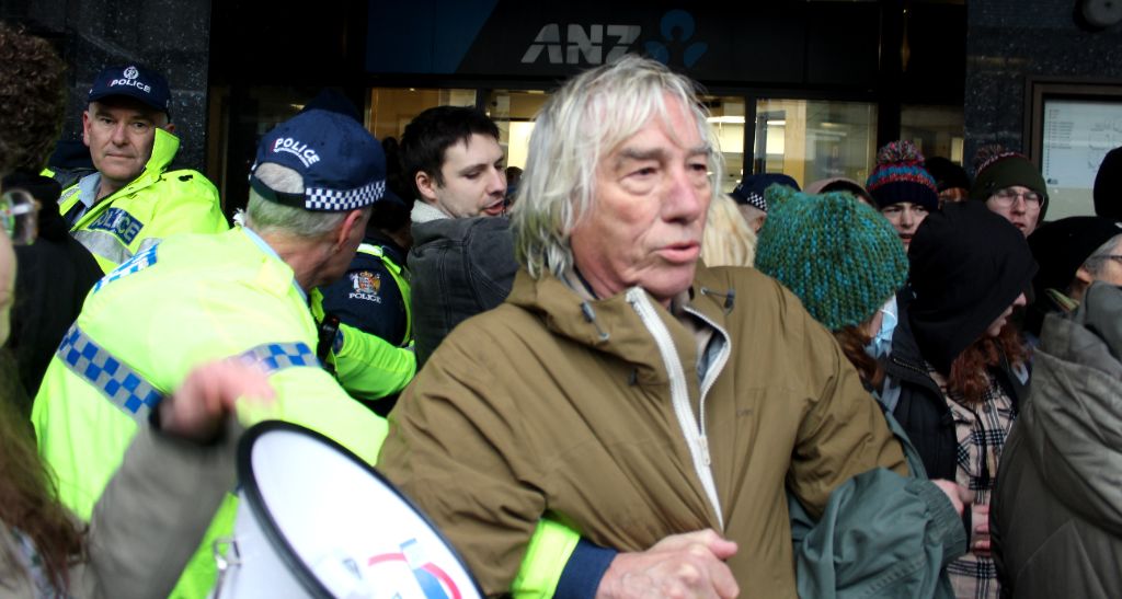ANZ Protest In Dunedin - As Part Of A Series Of Protests Around The ...