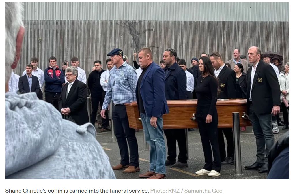 Auckland.Scoop » Rugby Star Shane Christie Farewelled In Nelson: ‘Your ...