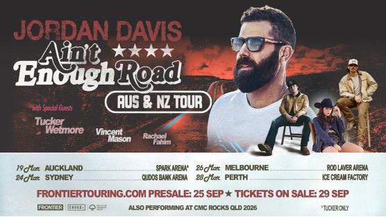 Jordan Davis (US) Announces Ain't Enough Road AUS + NZ Tour For March ...