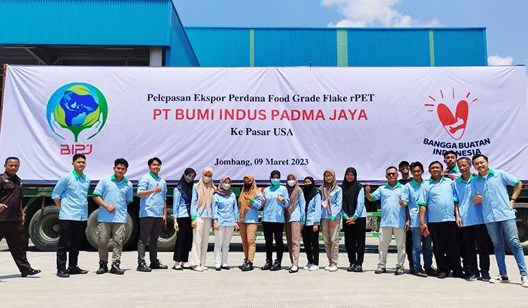 First Export PT Bumi Indus Padma Jaya | Bumi Indus Padma Jaya