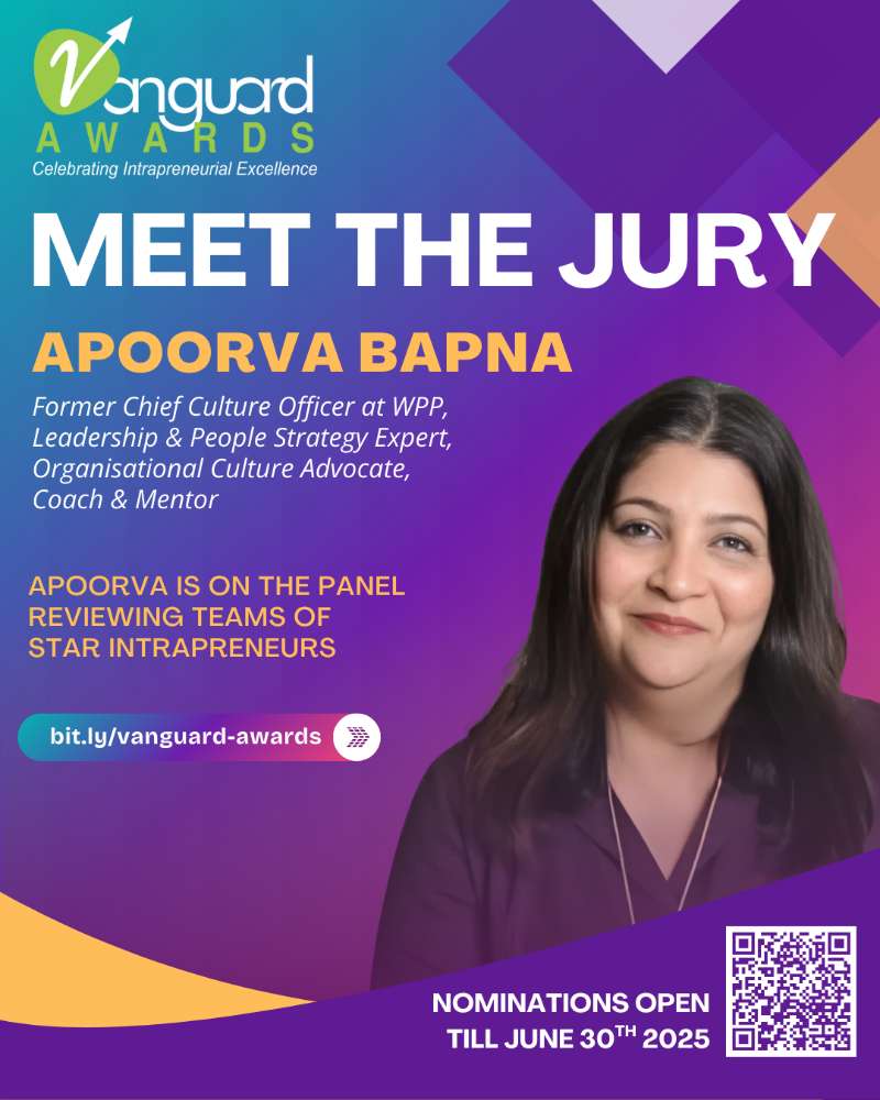 Meet the jury: Apoorva Bapna | Intrapreneurship Knowledge Hub