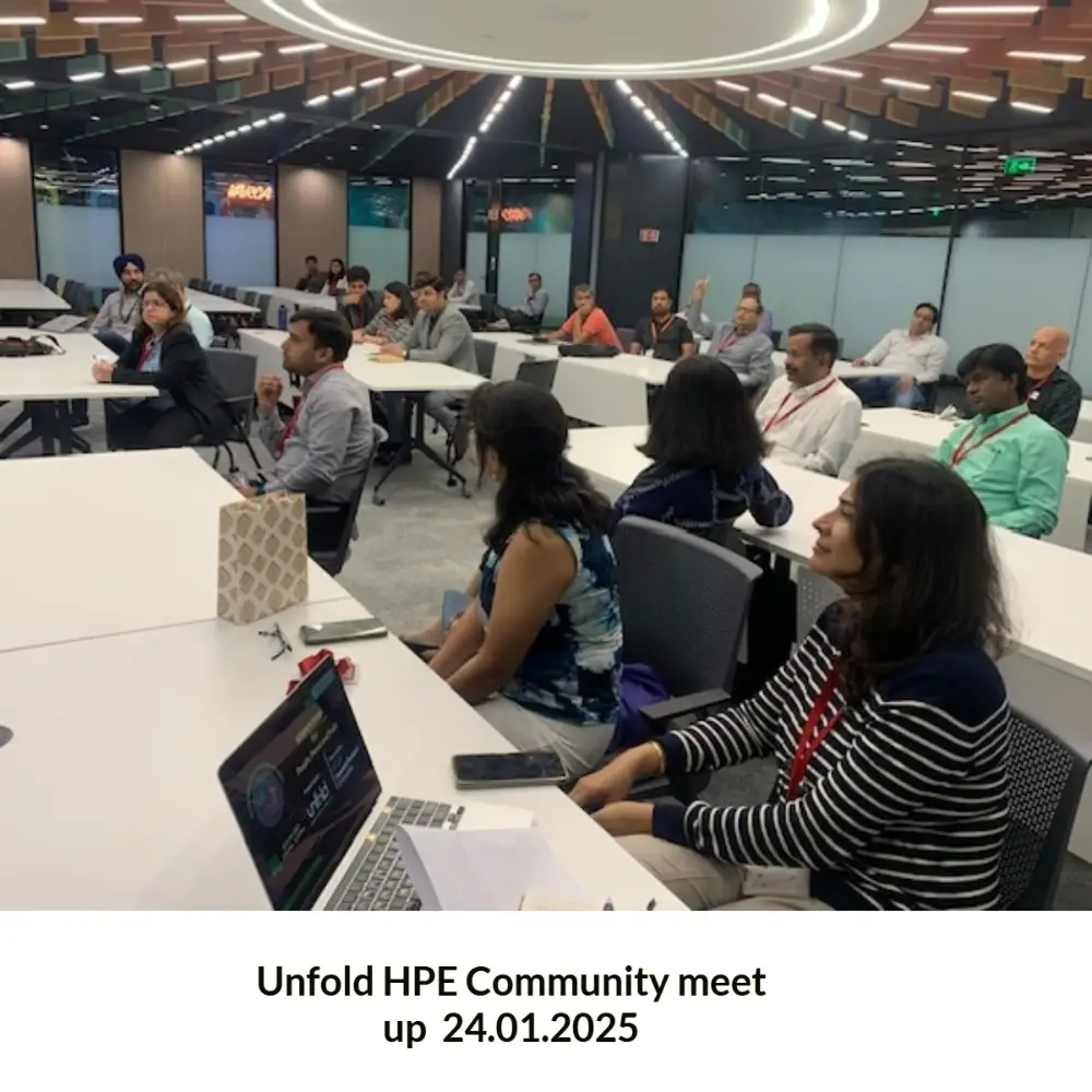 Glimpses from the Intrapreneurship Community Meet Up by Unfold and HPE ...