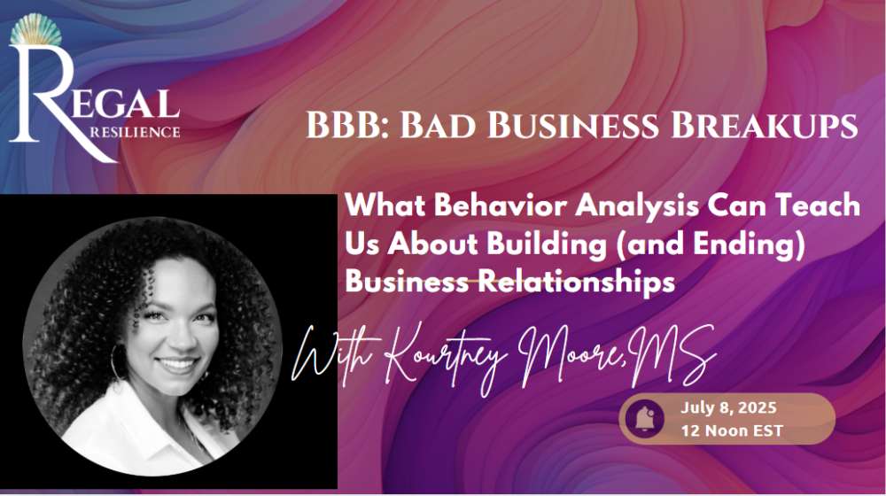 Attend event - BBB: Bad Business Breakups — What Behavior Analysis Can ...
