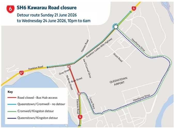 Business.Scoop » State Highway Closures For Queenstown Lakes District