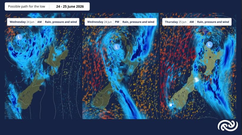 A Brief Reprieve, Then The Wind And Rain Returns: Covering Period Of ...