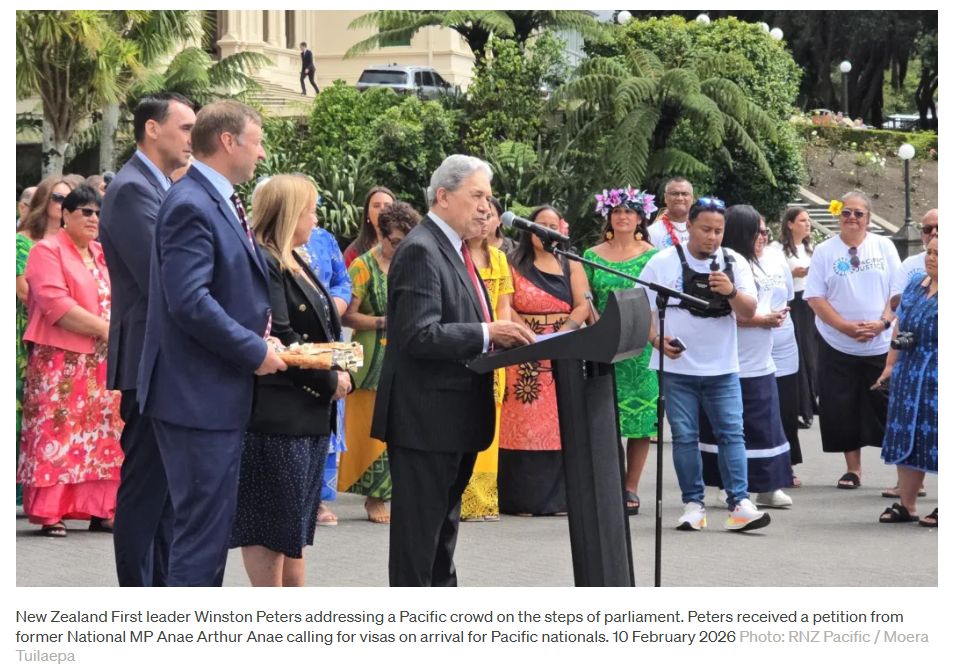 Winston Peters: NZ First Will Champion Better Visa Access For Pacific ...