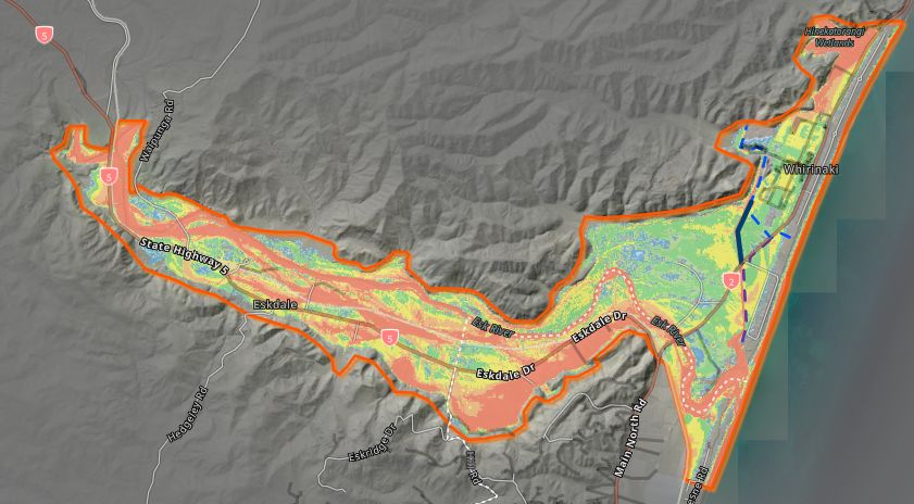 Updated Esk River Flood Hazard Maps Released | Scoop News