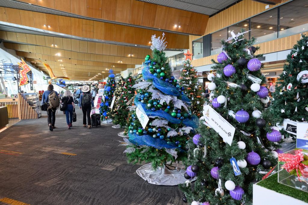 Cystic Fibrosis Christmas Tree Festival Lands At Wellington Airport ...