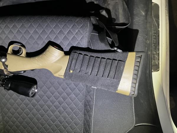 Police Stop Net Hunting Rifle, Knife, Ammo, And Drugs | Scoop News