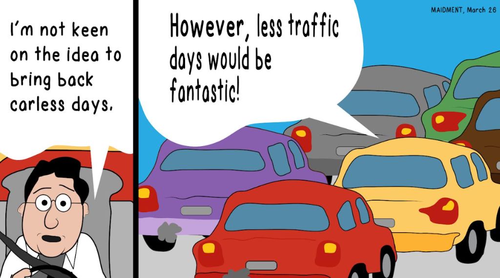 Cartoon: Carless Days | Scoop News