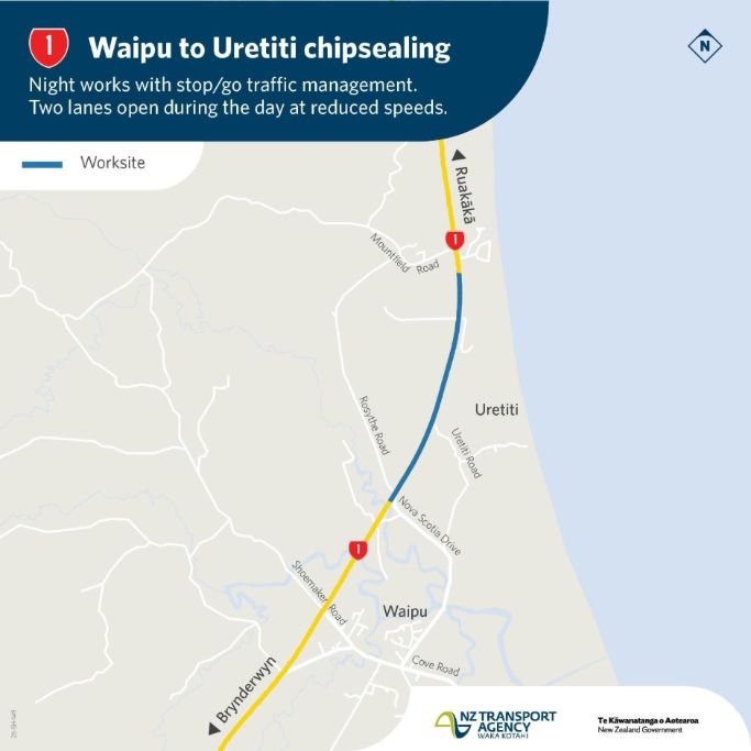 SH1 Brynderwyn Hills ‘Super Weekend’ Closures Begin Next Week | Scoop News
