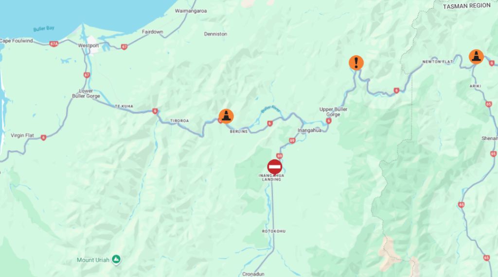 Business.Scoop » UPDATE: 1.15pm – Further Closures Because Of Flooding