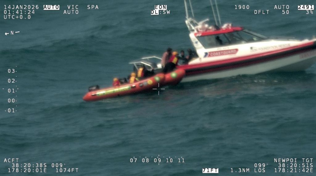 Team Effort Saves Three People From Overturned Vessel Off Tolaga Bay ...
