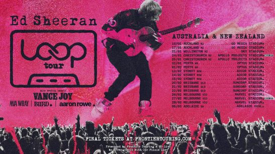 Wellington.Scoop » Ed Sheeran at Sk Stadium next week