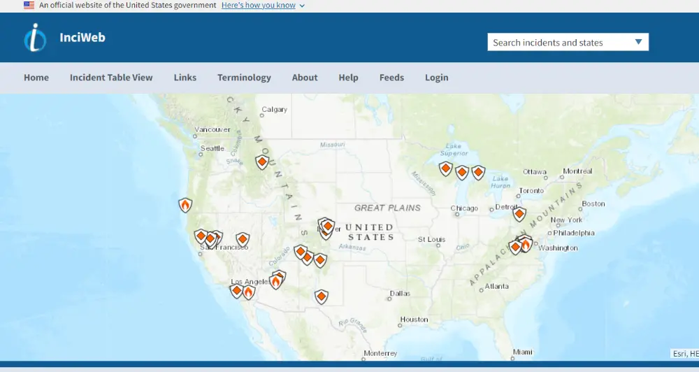 Who's Who (& What's What) in Wildfire: InciWeb | Wildfire Manager
